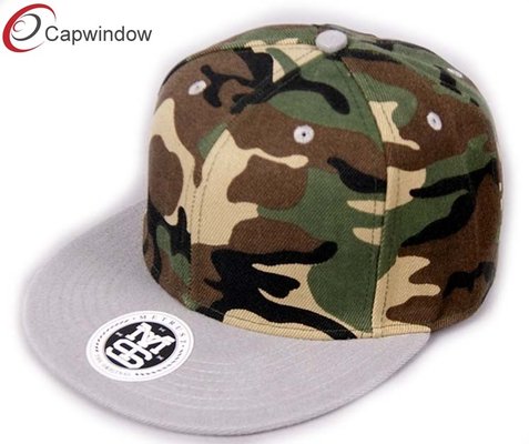 Mens Heavy Brushed Cotton Military baseball hats With Velcro Closure