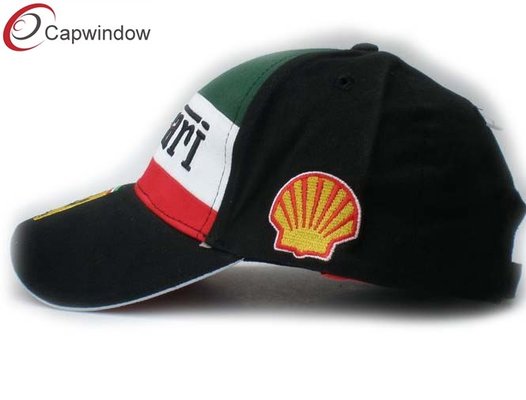 6 Panel Racing Baseball Caps