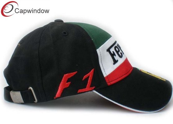 6 Panel Racing Baseball Caps