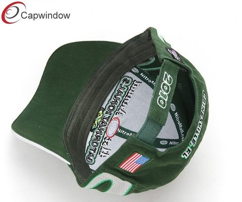 NHRA Flame Printed Racing Baseball Caps Green Vintage Baseball Hats For Men