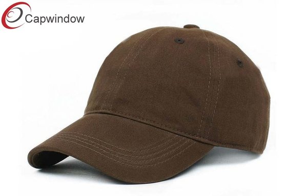 Mens Summer Blank Baseball Caps , Stone Washed Heavy Brushed Cotton Baseball Hat