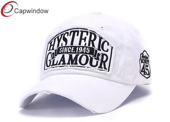 Purple 6 Panel Monogrammed Baseball Caps Custom Printed Baseball Caps