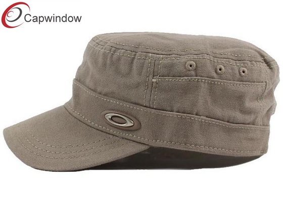 100% Cotton Canva Plain Baseball Caps Military Style Caps For Men