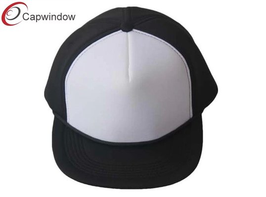 Multi Color Spandex Fabric Trucker Mesh Caps With A String Around Beak