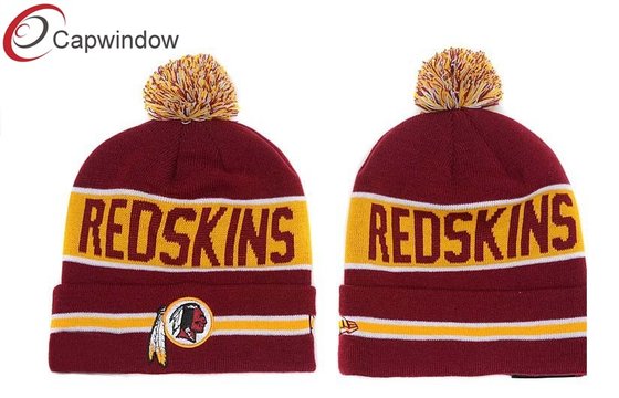 Redskins Jacquard Skiing Beanie Winter Hats for Adult / kids