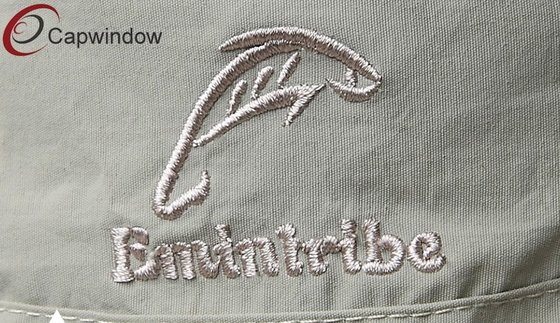 Grey Plain Fisherman Bucket Hat Promotional Beach Hats For Men