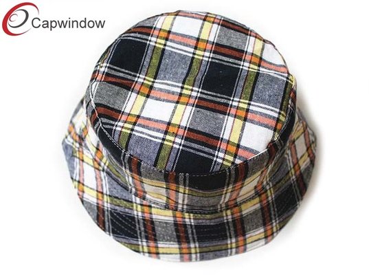 Custom Comfortable Bucket Hats Tartan Hats For Women
