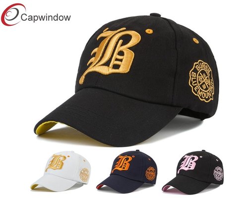 6 Panel Cotton Baseball Caps