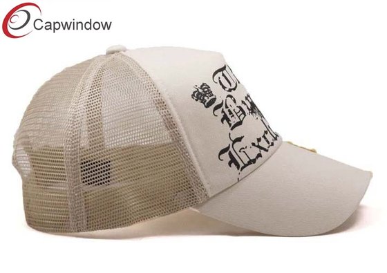 Cotton Twill Fabric Trucker Mesh Hats Custom Vintage Baseball Caps