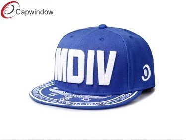 3D Printing Embroidery Snapback Baseball Caps Air Permeability Mesh Fabric