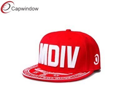3D Printing Embroidery Snapback Baseball Caps Air Permeability Mesh Fabric