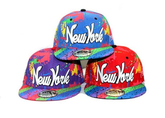 6 Panel Screen Printed Hip Hop Baseball Caps With 3D Embroidery New York
