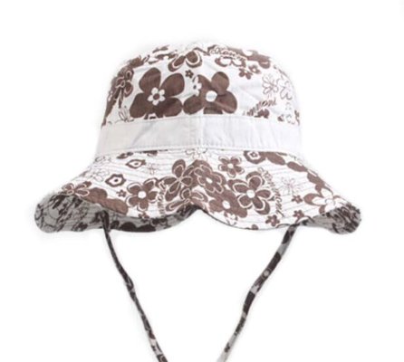 Custom Made Floral Pattern Printing Fisherman Bucket Hat With A Rope Hold