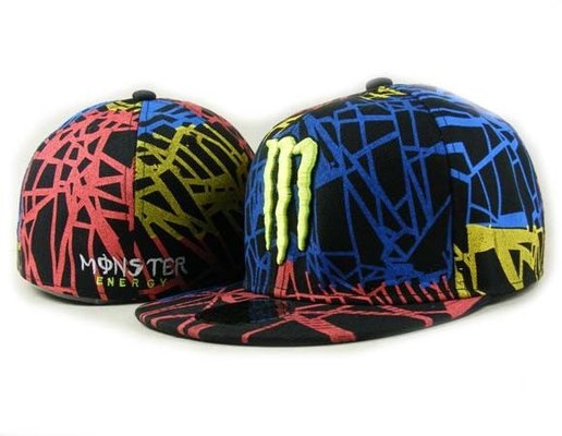 Spring Flat Brim Fitted Baseball Hats Black With 3D Embroidery