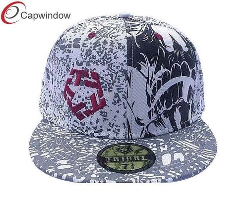 Fashionable Leisure Snapback Baseball Caps with Adjustable plastic snap