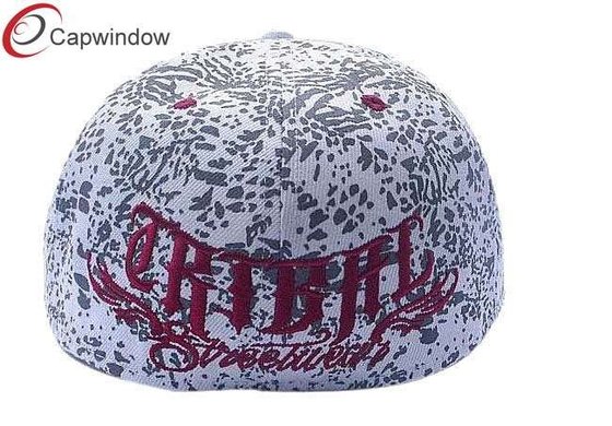 Fashionable Leisure Snapback Baseball Caps with Adjustable plastic snap