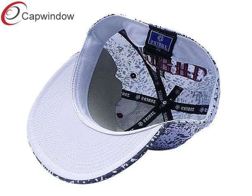 Fashionable Leisure Snapback Baseball Caps with Adjustable plastic snap