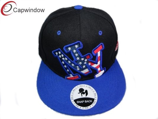 Fancy Acrylic Snapback Baseball Caps with Heavy Cotton Reinforced Sweatband