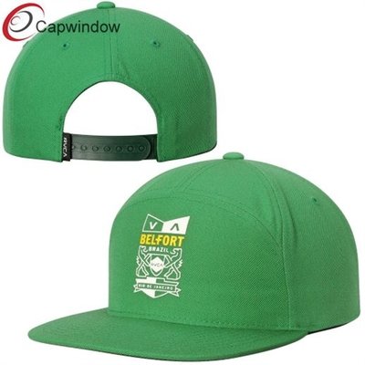 Girls Green Sports Snapback Baseball Caps Adjustable with Heat-Sealed Graphics