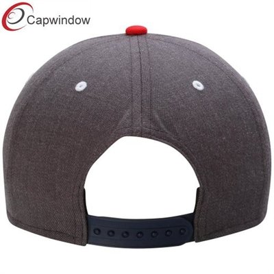 Womens Snapback Baseball Caps with Plastic Back Closure , 3D Embroidery