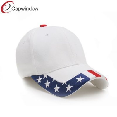 Kids custom printed Cotton Baseball Caps with USA National Flag Pattern
