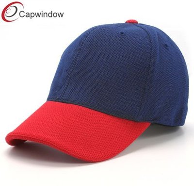 Polyester Sports Fitted Baseball Hats Printing Logo with Dry Mesh