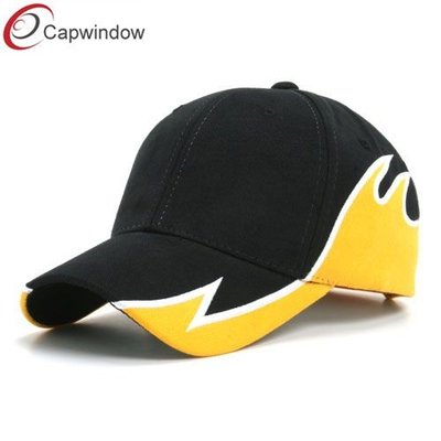 Double Side Flame Fitted Baseball Hats Constructed with Heavy Brushed Cotton