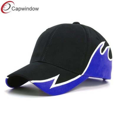 Double Side Flame Fitted Baseball Hats Constructed with Heavy Brushed Cotton