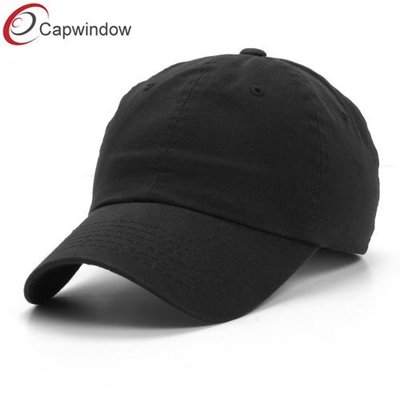 Velcro Closure Fitted Baseball Hats , Organic Cotton Unconstructed Baseball Caps