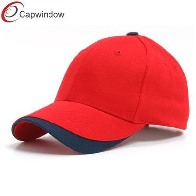 Heavy Brushed Cotton Fitted Baseball Hats 56cm - 60cm with Wave Trim
