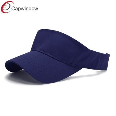 Cotton Twill Sports Tennis Sun Visors Constructed With Velcro