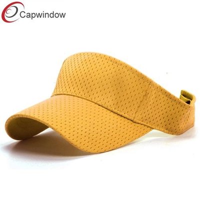 Athletic Mesh Sports Tennis Sun Visors with Pure Polyester Mesh