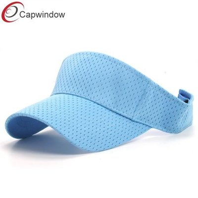 Athletic Mesh Sports Tennis Sun Visors with Pure Polyester Mesh