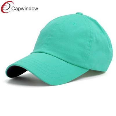 Simple Cotton Baseball Caps with Elastic Closure for Ladies