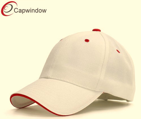 Popular Cotton Baseball Caps with Sandwich Visor , Leisure Baseball Cap