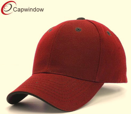 Popular Cotton Baseball Caps with Sandwich Visor , Leisure Baseball Cap
