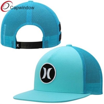 Herly Turquoise Block Party Movement Adjustable Snapback Hat，Trucker Mesh Cap