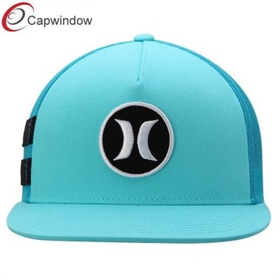 Herly Turquoise Block Party Movement Adjustable Snapback Hat，Trucker Mesh Cap