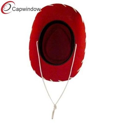 Red Popular Fisherman Bucket Hat with Wool / Woody Kids Cowboy Hat