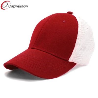 Sky Blue Classic Trucker Mesh Cap with Cotton in Front and Rear Polyester