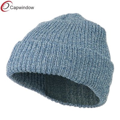 Short Marled Beanie Winter Hats Stretchable Flexible for Adults and Unisex