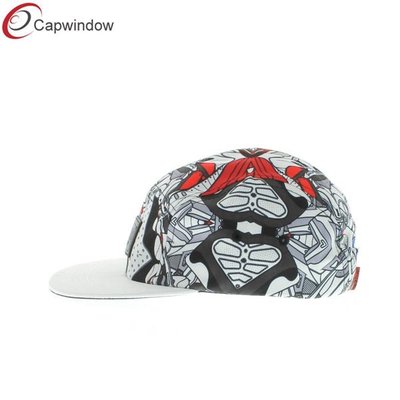 Polyester His Airness 5 Panel Camper Cap , Multi Colors Snapback Hat