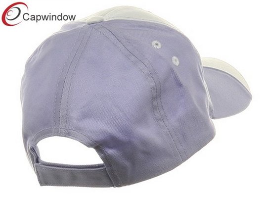 White Purple Princess Girl Cotton Baseball Caps for Children