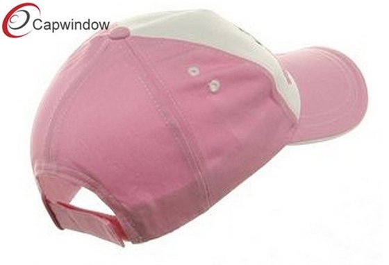 Cotton Childrens Baseball Caps , White Pink Dora Baseball Cap