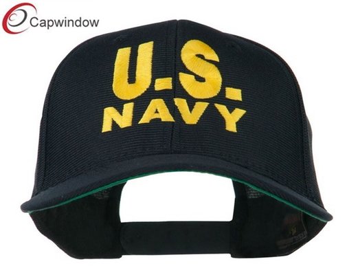 US Navy Embroidered Army Baseball Hats Cotton For Adult / Unisex