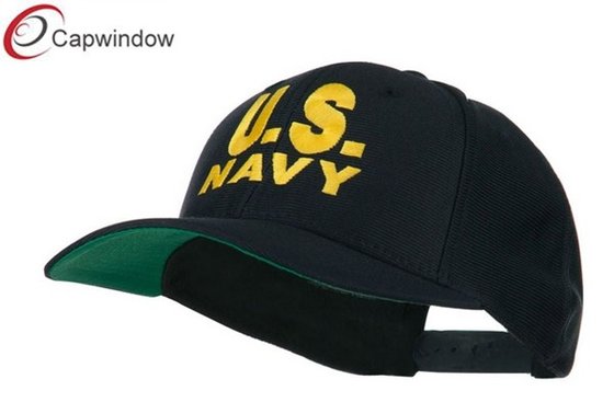 US Navy Embroidered Army Baseball Hats Cotton For Adult / Unisex