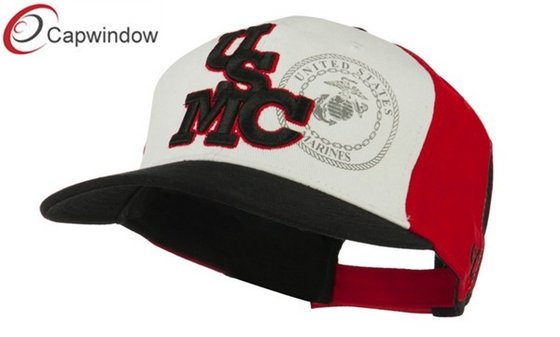 Adult Soft Military Baseball Hats United States Marines Flat Bill