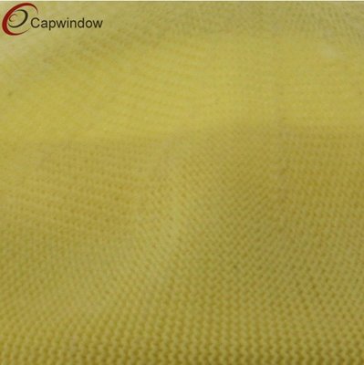 Yellow Knitted Polyester Fitted Baseball Hats for Hand Washable / Ivy Cap