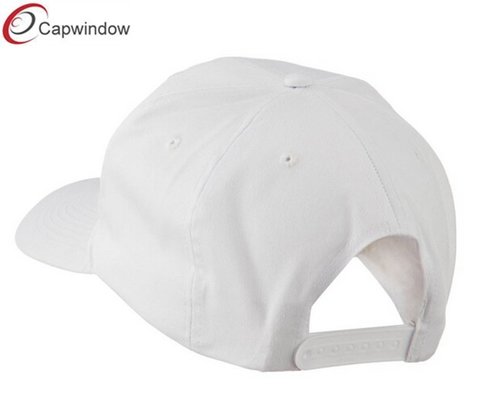 White Flying Hornet Mascot Monogrammed Baseball Caps Embroidered Cotton / Polyester