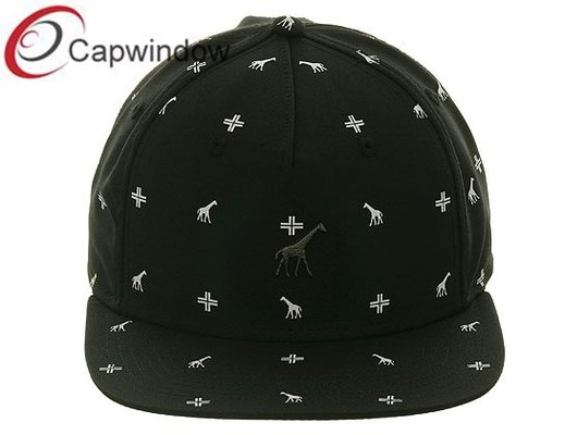All Over White Future Printing Patterns Leisure Snapback Baseball Caps for Unisex